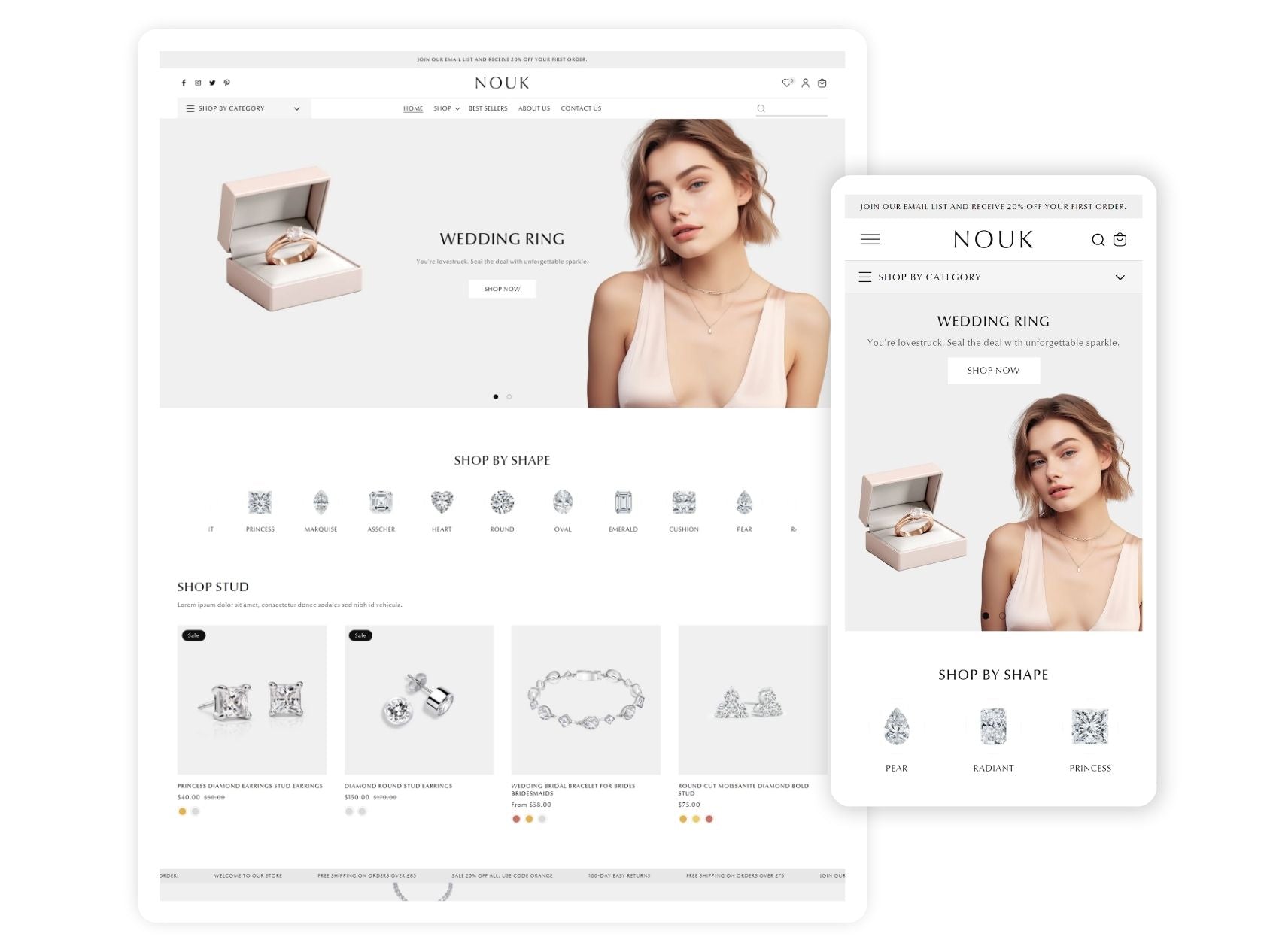 Nouk - Best Shopify Jewelry Themes | OS 2.0 – speedothemes
