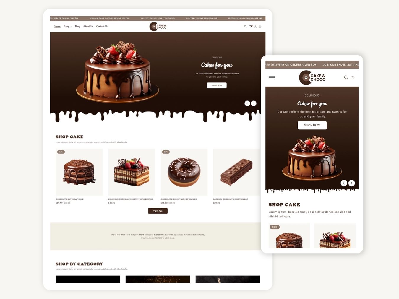 Best Shopify Cake and Choco theme for Fashion Stores | Shopify 2.0 The – speedothemes