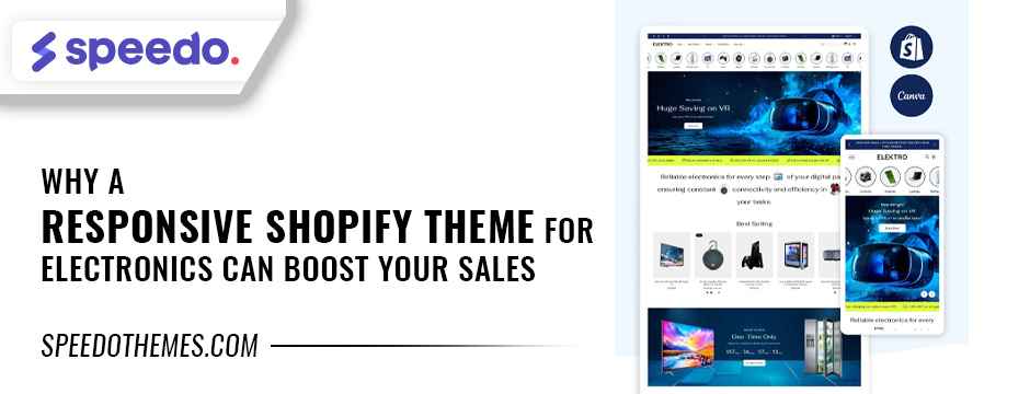 Responsive Shopify Theme for Electronics Sales – speedothemes