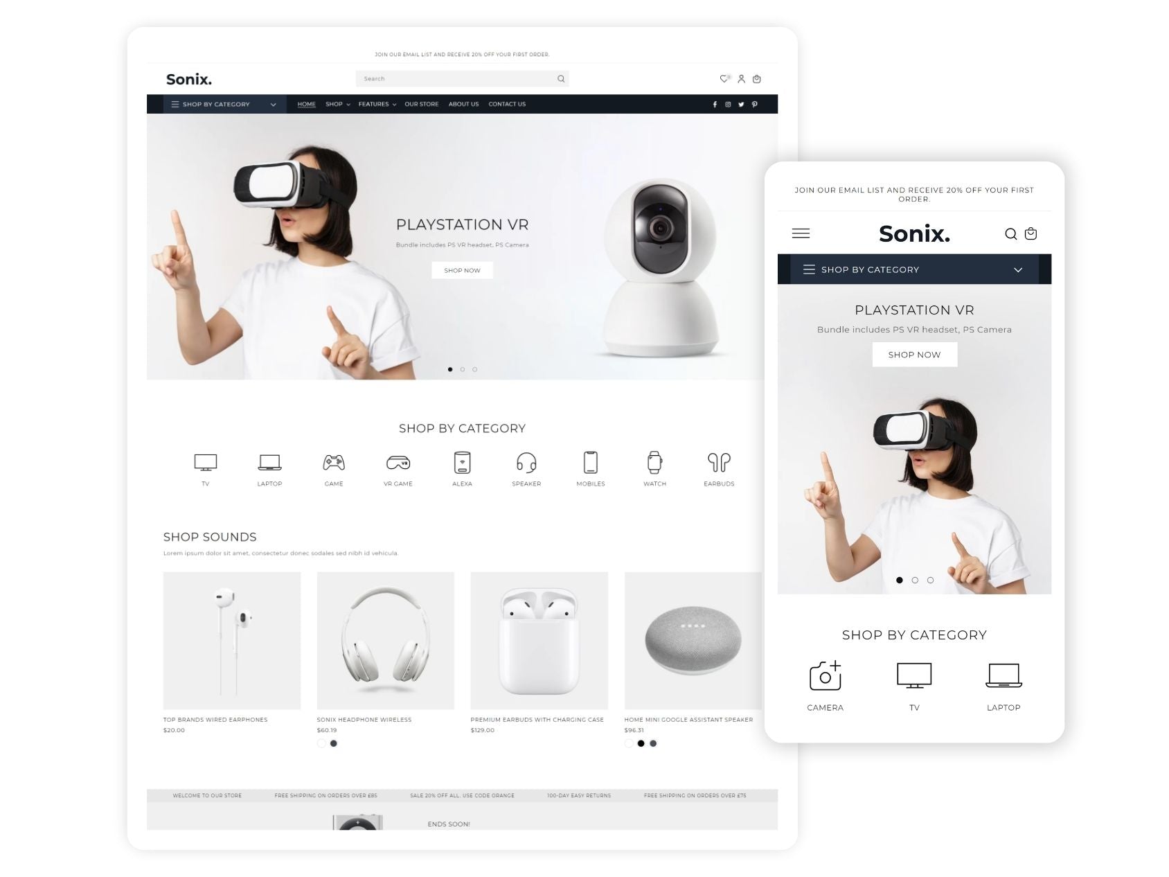 Sonix - Best Shopify Electronics Themes – speedothemes