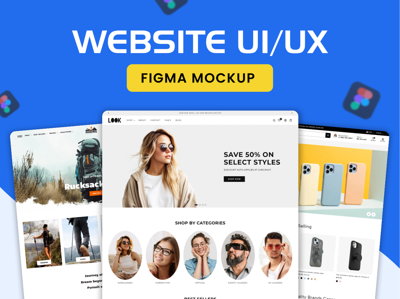 Website UI/UX Figma Mokcup – speedothemes