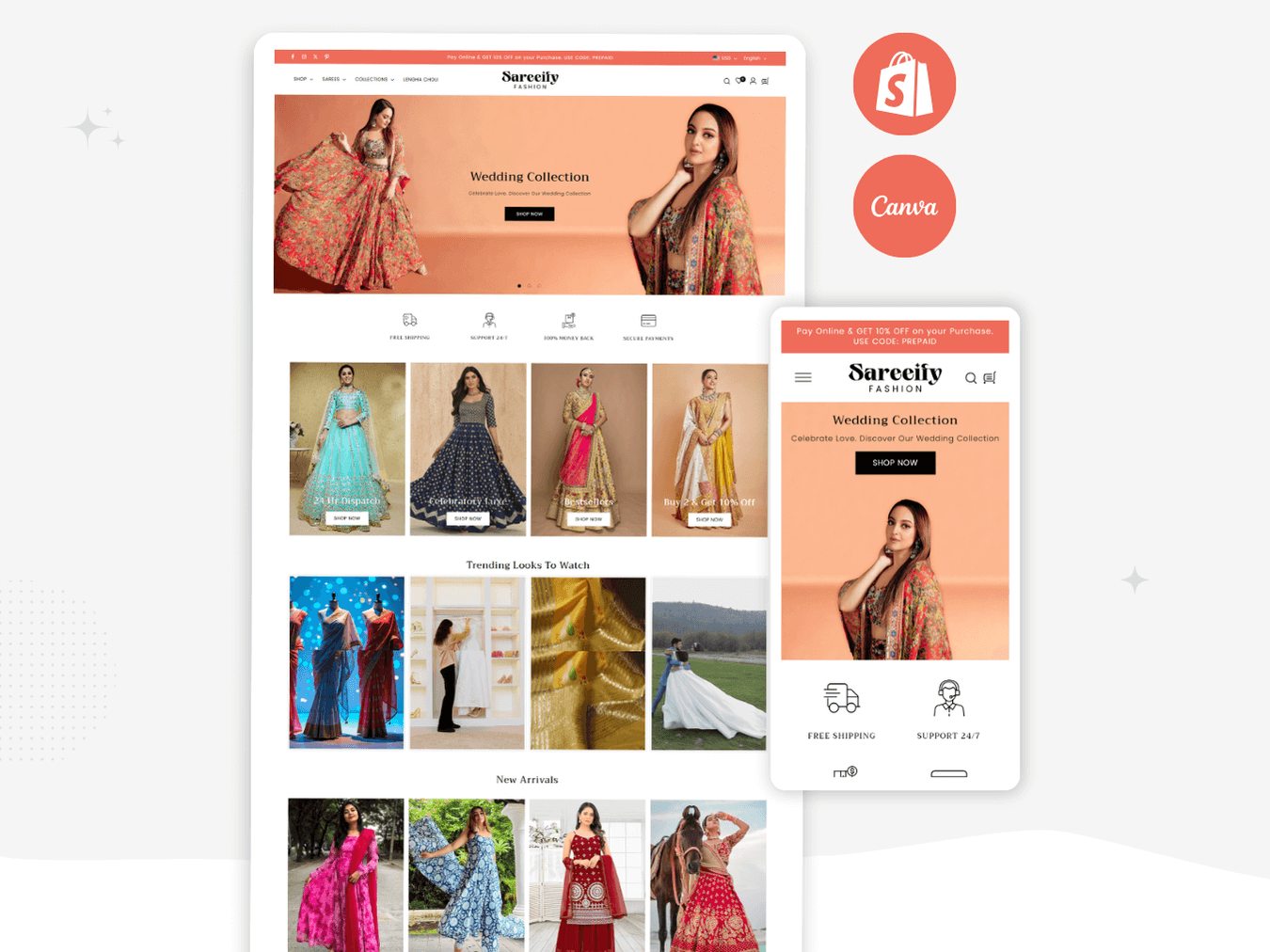 Sareeify - Best Fashion Shopify Themes – speedothemes