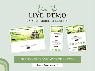 NUTRONIX - Best Nutrition Web Templates – speedothemes