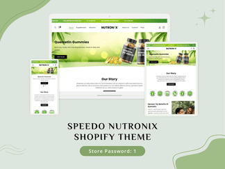 NUTRONIX - Best Nutrition Web Templates – speedothemes